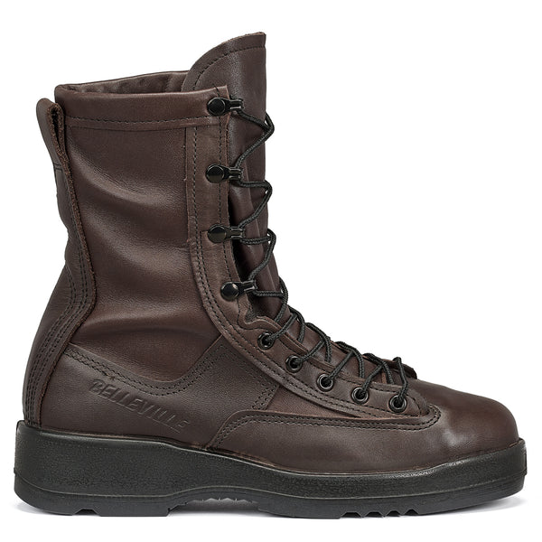 Belleville 330 ST Men's Wet Weather Chocolate Brown Steel Toe Military ...