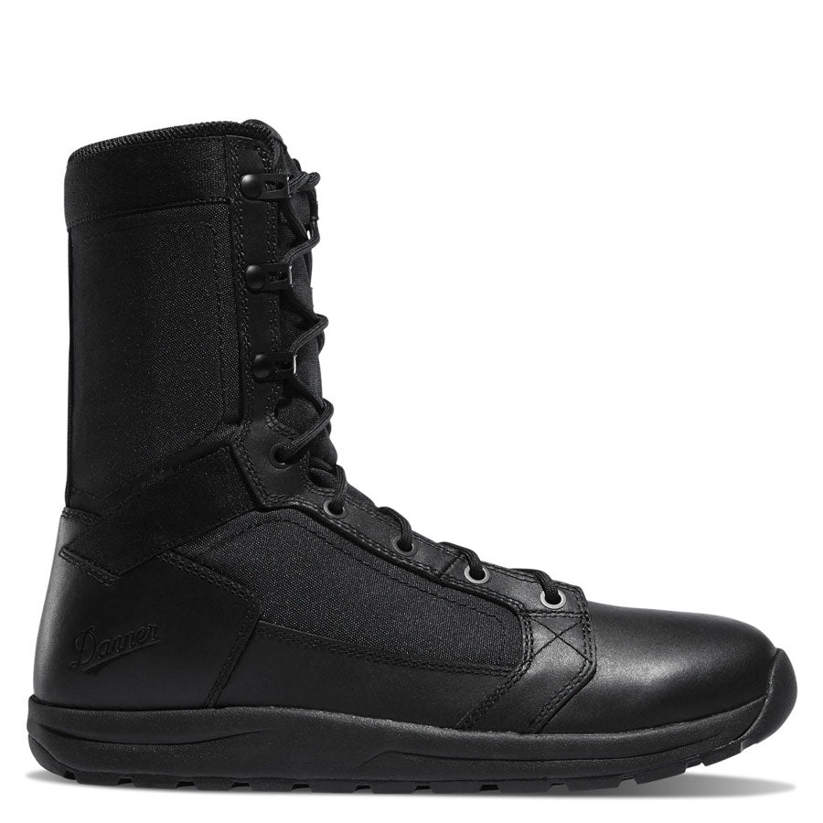 Danner 50124 Men's Tachyon 8in Hot Weather Black Uniform Boot w Polish ...